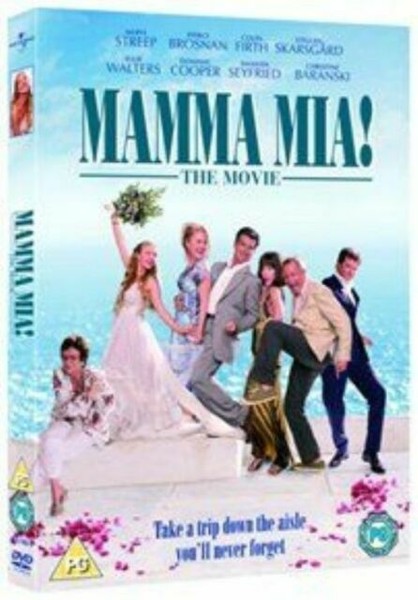 Mamma Mia DVD Meryl Streep Pierce Brosnan Colin Firth Amanda Seyfried ...