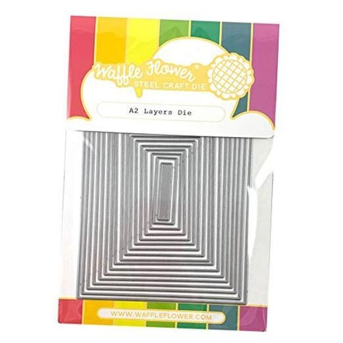 A2 Layers Die - Set of 17 Nesting Rectangle Panel Mat Layer Craft Cutting | eBay