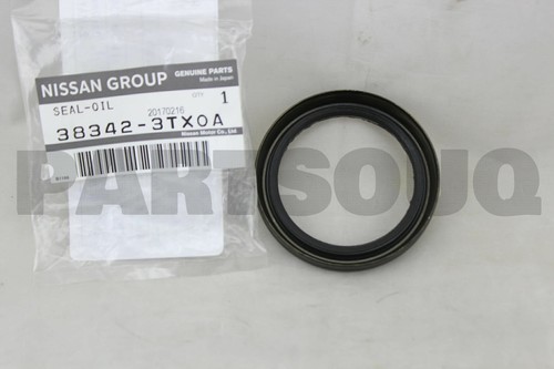 383423TX0A Genuine Nissan SEAL-OIL,DIFFERENTIAL CONVERTER HOUSING 38342 ...