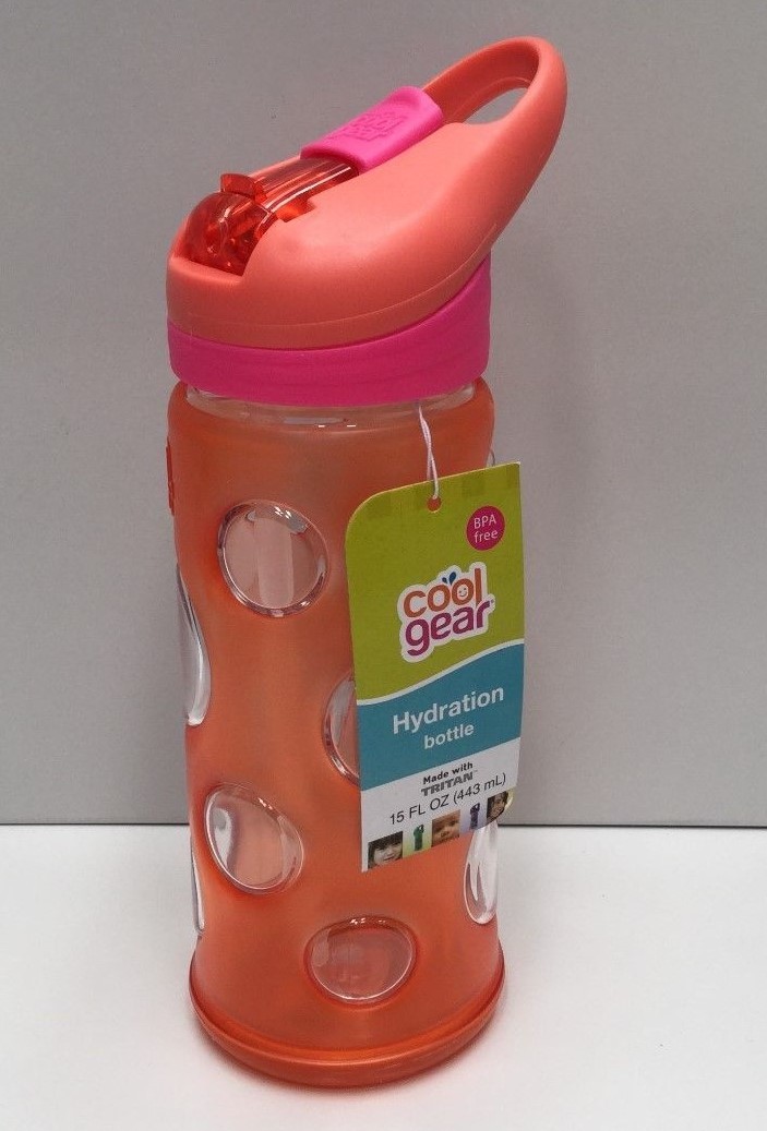 COOL GEAR ROUNDAGON GRIP TOP TRITAN WATER BOTTLE 444ML , 15OZ | eBay ...