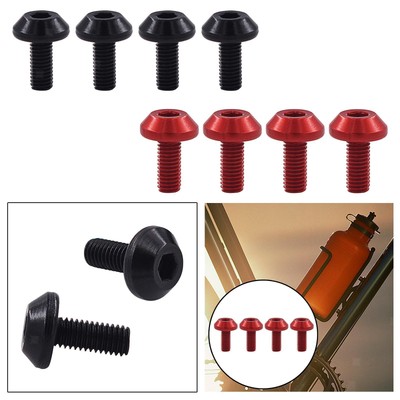 4Pcs Bike Water Bottle Cage Bolt Handle Riser Screw Screw Bicycle Rack ...
