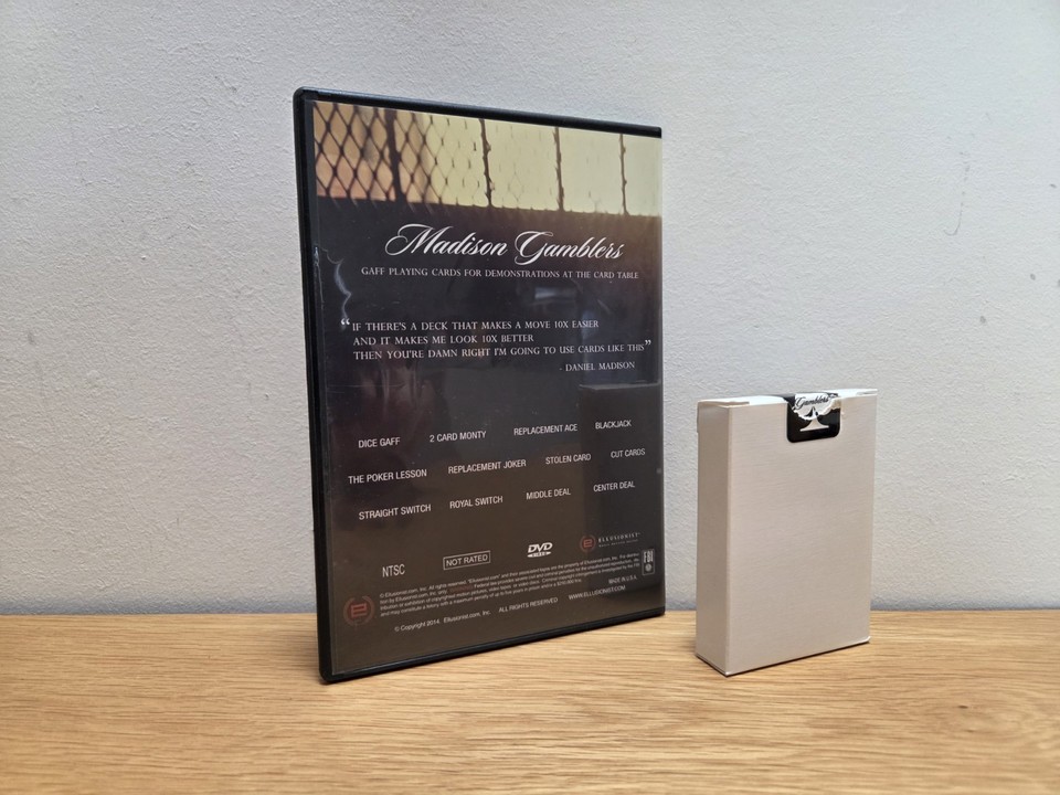 Ellusionist Madison Gamblers (Daniel Madison) DVD + Deck | eBay Australia