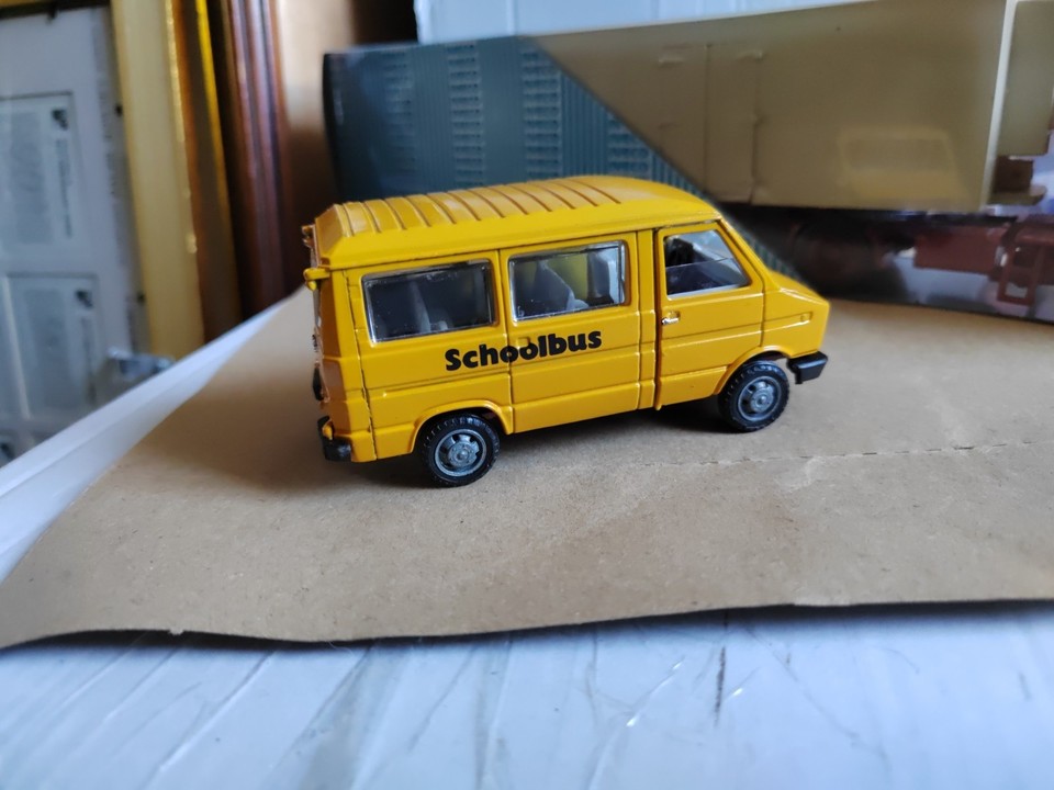 1/43 Boxed Model Vintage Old Cars Fiat Iveco Dealer Daily School Bus | eBay