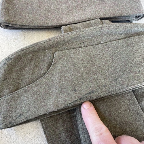 West GERMAN HEER ARMY M34 1960’s WOOL OVERSEAS FIELD CAP HAT Cutter ...