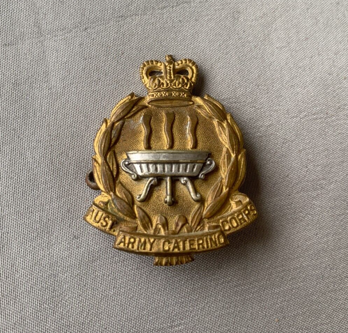 Australia 1953-60 Australian Army Catering Corps Hat Badge Stokes Melb ...