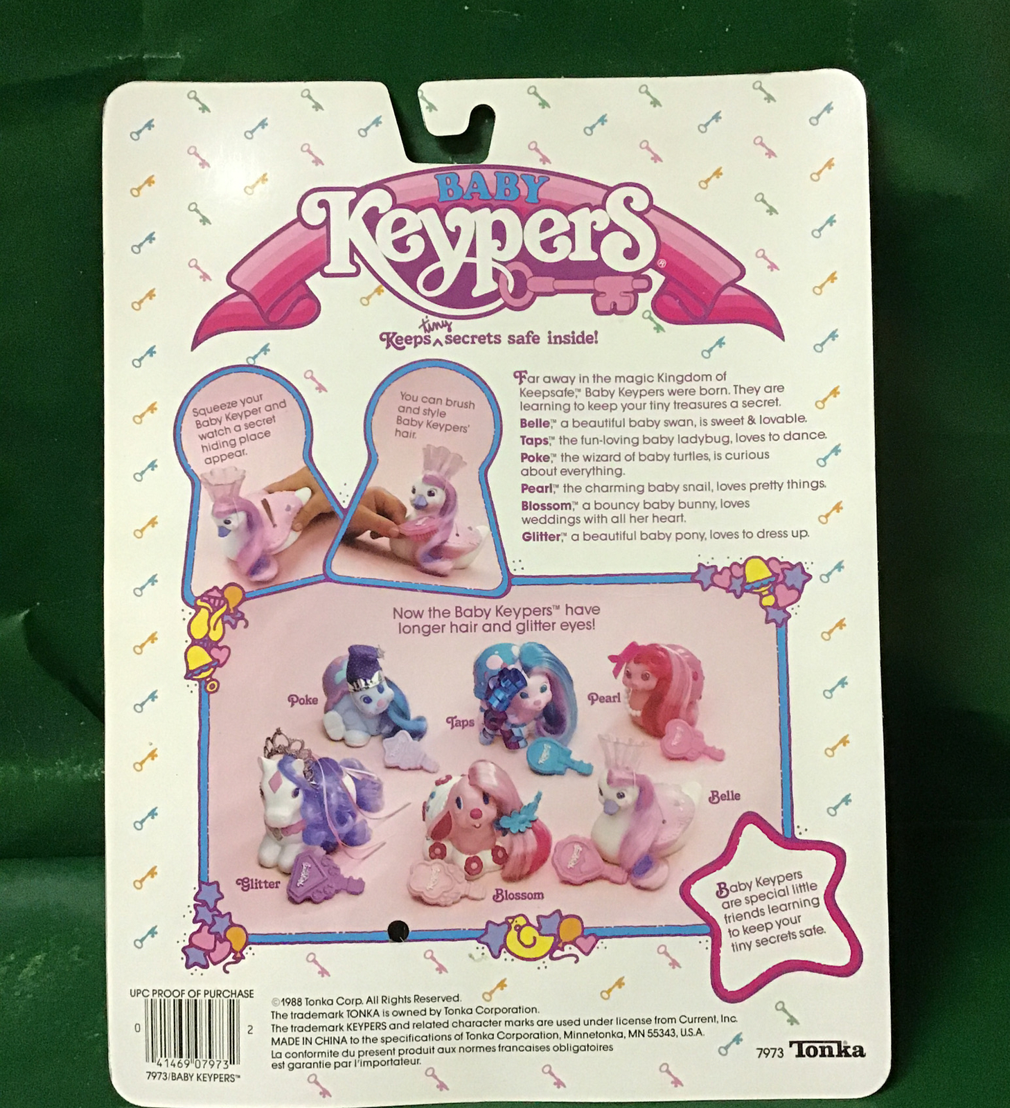 1988 BABY KEYPERS:”BLOSSOM” NIC BY TONKA | eBay