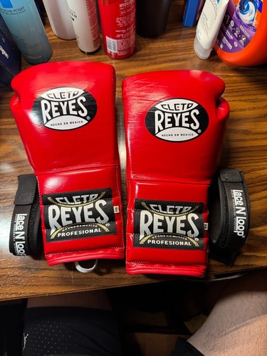 Cleto Reyes Red 16oz Boxing Gloves w/ Lace n' Loop | eBay
