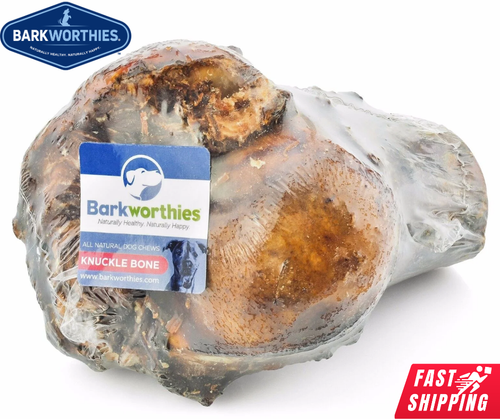 Barkworthies Dog Beef Knuckle Bone Chew Shrink Wrapped All Natural ...