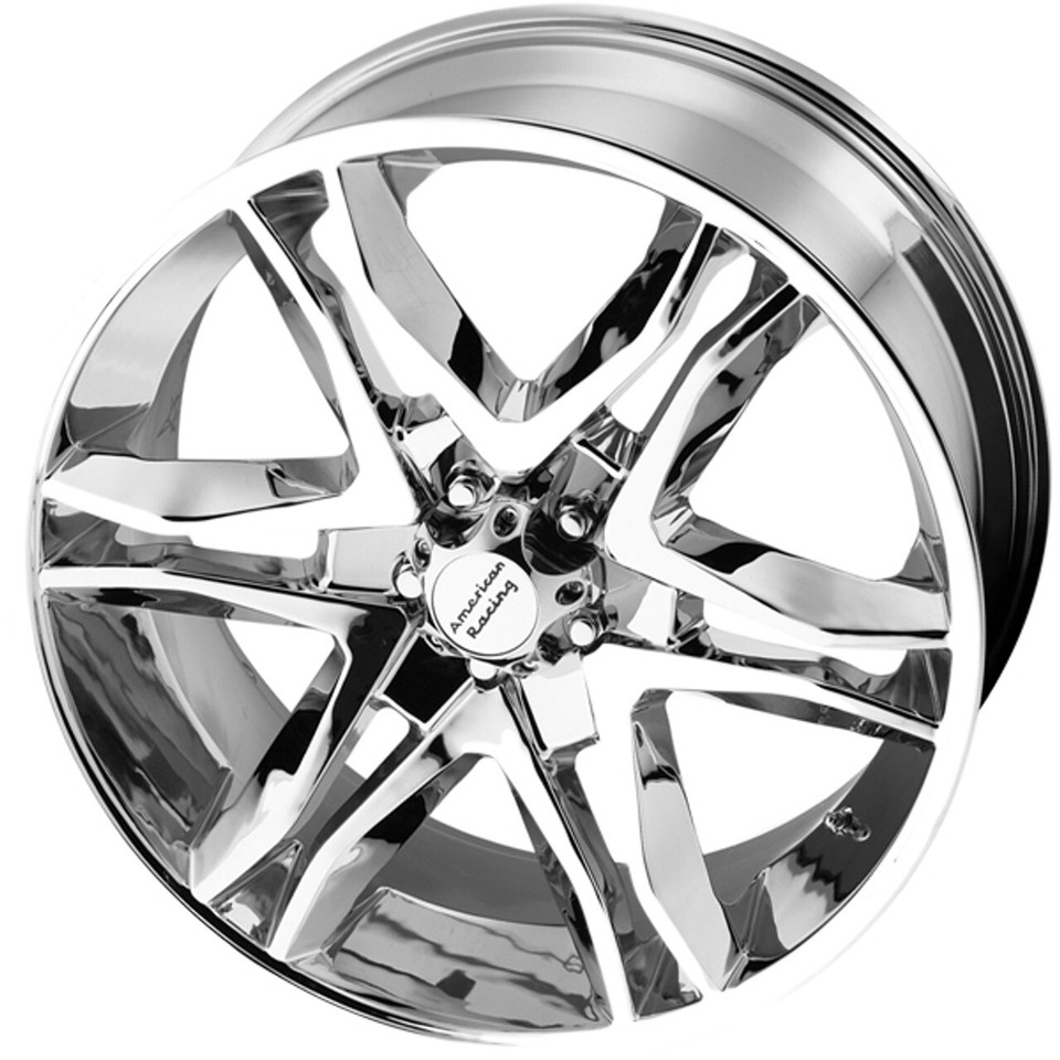 20x8.5 +35 American Racing AR893 Mainline 6x5.5 Chrome Wheels (Set of 4 ...