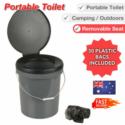 20L Toilet BUCKET Portable Outdoor Box Thunder Boom Travel Camping Bush ...