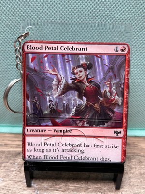 MTG TCG Keychain: Blood Petal Celebrant _ Resin, Handmade, Key Chain | eBay