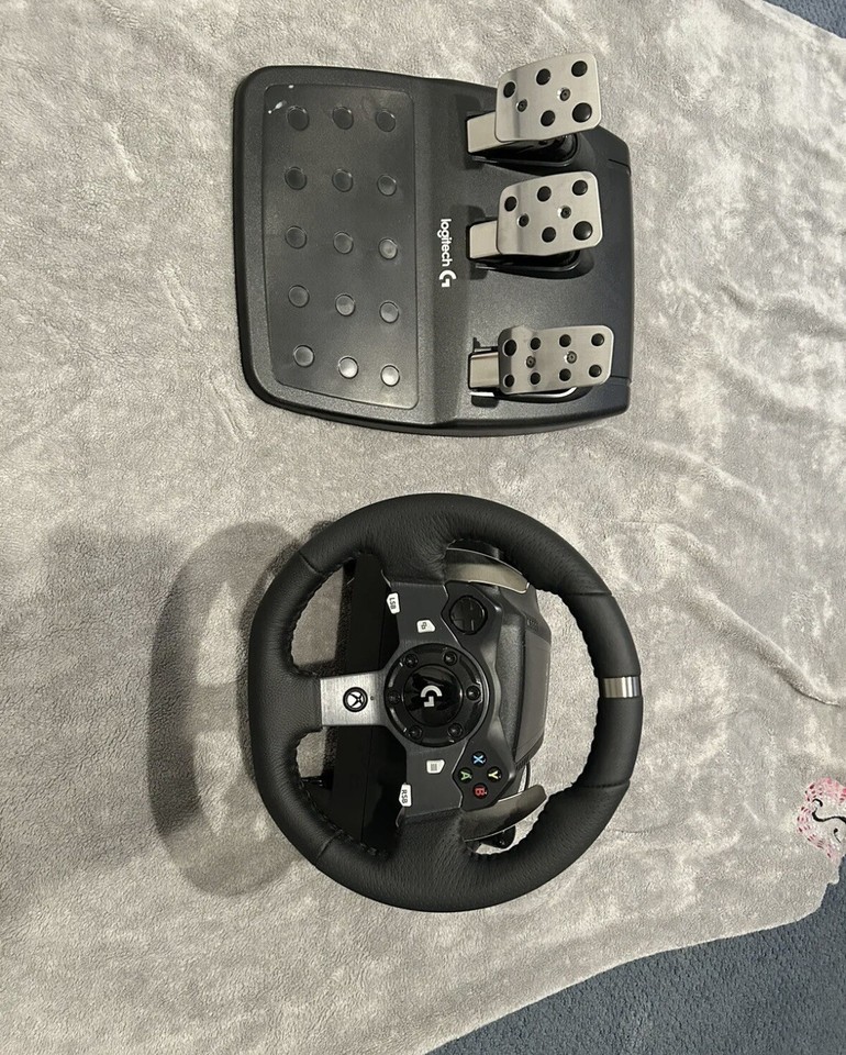 Logitech G920 Driving Force Racing Wheel - Black (941-000121 ...