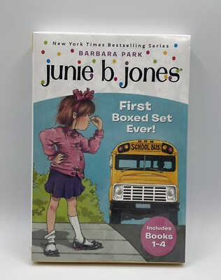 Junie b jones First Boxed Set Ever 1-4 Paperback Books “NEW SET” | eBay