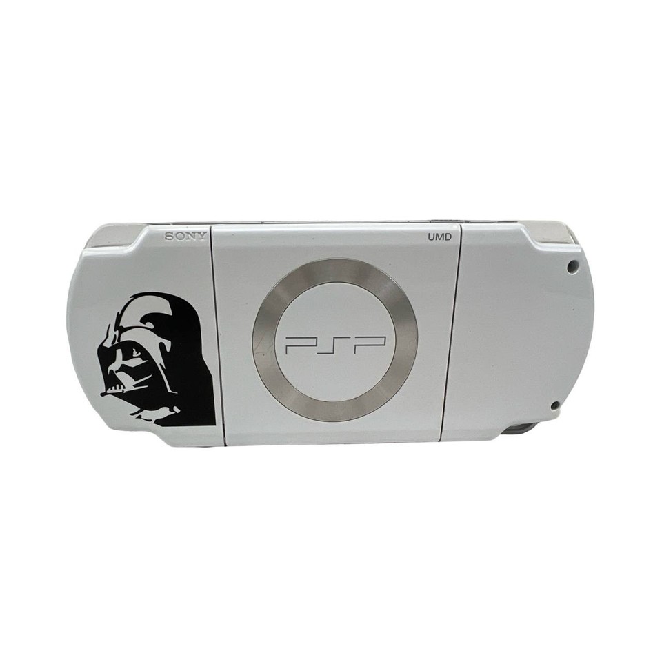 Sony PSP-2001 White Darth Vader Special Edition - BAD SCREEN - READ | eBay