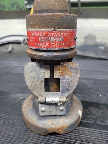 Morse Starrett No 1 MO-ST Cable Cutter | eBay