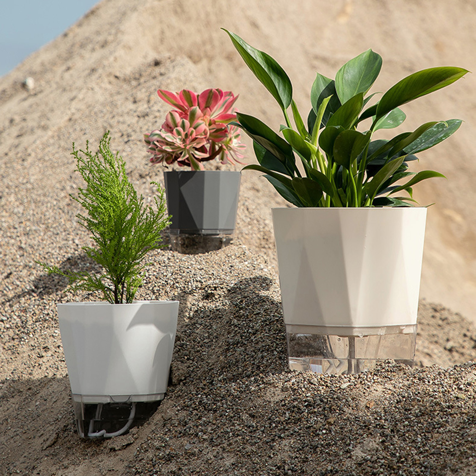 Flower Planter Breathable Holes Planting Automatic Water-absorbing ...