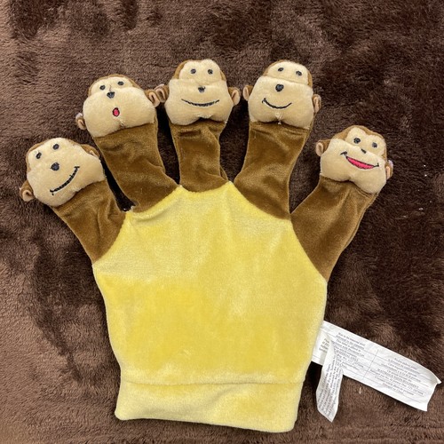 Five Silly Monkeys Story Glove/ Hand Puppet 2015 Bendon Preowned Good ...