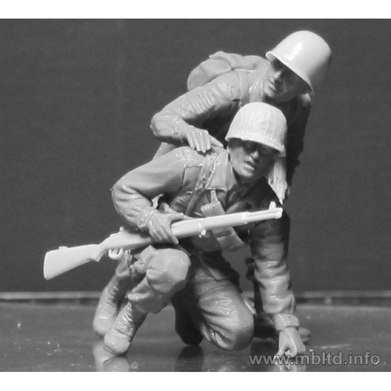 Master Box 35157 US and German Paratroopers, the South of Europe 1944 1 ...