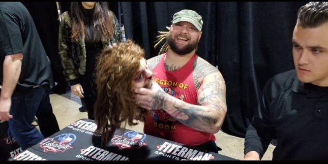 WWE Bray Wyatt 'The Fiend' Head Lantern! SIGNED/AUTOGRAPHED Works! NEW ...