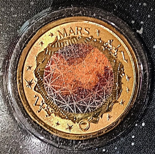 2017 AUSTRALIA PLANETARY SET, MARS 2 DOLLAR UNC COLOURED COIN. | eBay ...