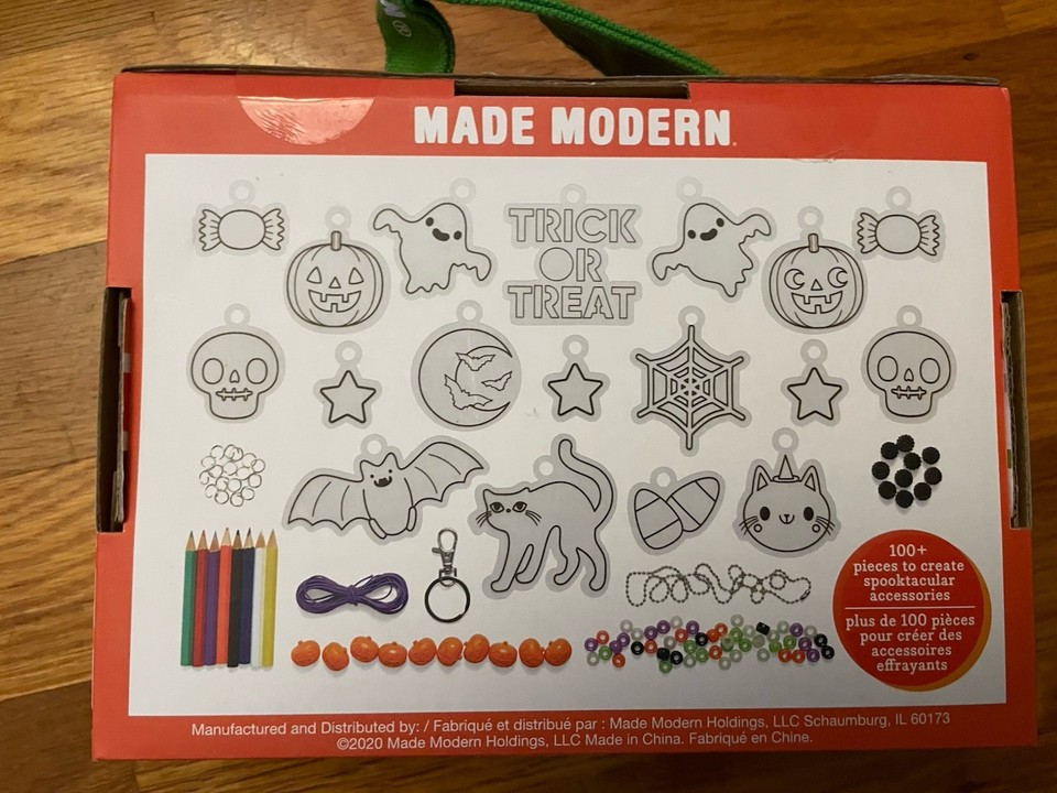 New Halloween Shrinky Dink Shrink Art Jewelry Kit Made Modern | eBay