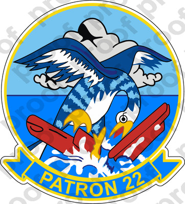 STICKER USN VP 22 BLUE GEESE | eBay