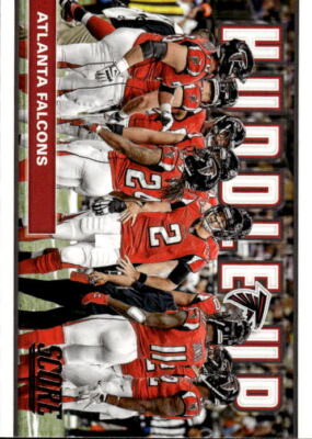 2017 Score Atlanta Falcons #5 Huddle Up Atlanta Falcons 11K | eBay