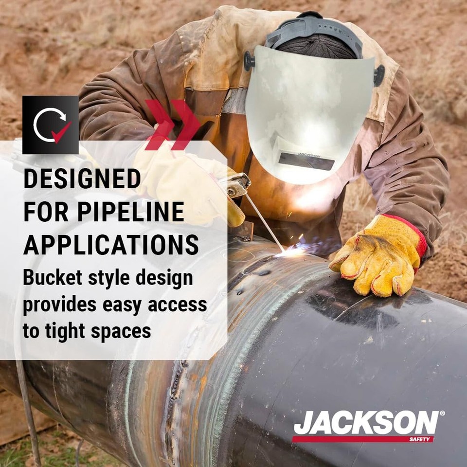 Jackson Safety PL 280 Pipeline Welding Hood - Fixed Front Welding ...