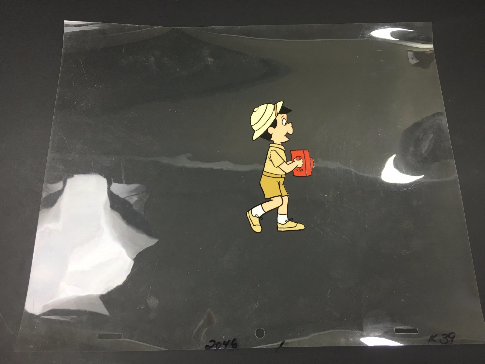 Cheerios Kid & Sue Lot (2) 1973 Rare Production Cel Animation Bill ...