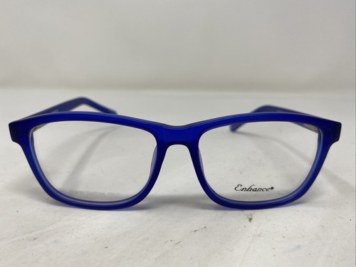 Enhance 3938 MATT COBALT 51-16-140 Blue Plastic Full Rim Eyeglasses ...