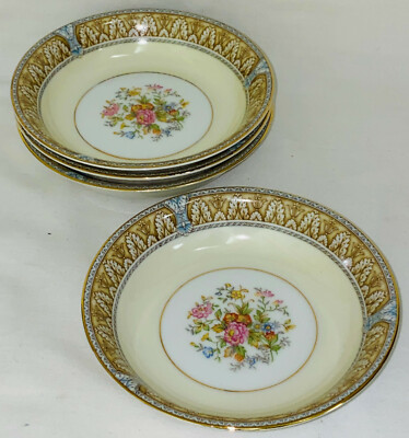 4 Noritake *CLAIRE" 5 1/4" DESSERT BOWLS * #657 | eBay