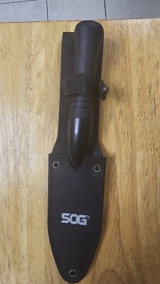 SOG Spirit Spear Discontinued Knife 4.5” Stainless Steel with sheath ...