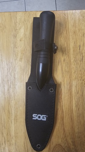 SOG Spirit Spear Discontinued Knife 4.5” Stainless Steel with sheath ...