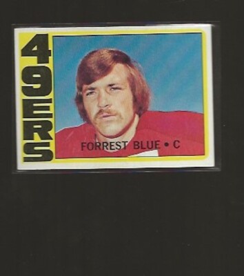 1972 TOPPS FORREST BLUE #38 EX MID GRADE | eBay
