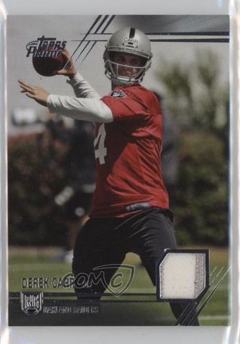 2014 Topps Prime Prime Patch Derek Carr #PP-DC Patch 2s2 | eBay