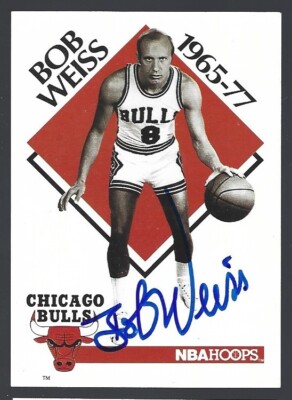 1990-91 NBA Hoops #346 Bob Weiss IP autograph signed card | eBay
