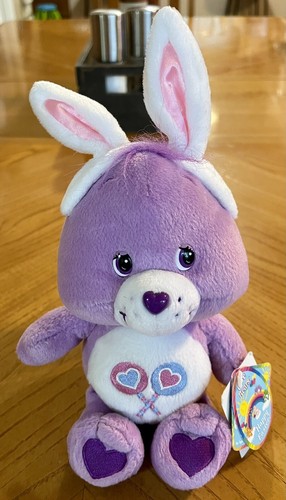 NWT Care Bears Happy Easter Share Bear Bunny Stuffed Plush 2004 Plush ...