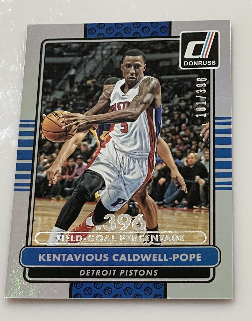NBA 2014/2015 Panini Donruss Kentavious Caldwell -pope Card 101/396 ...