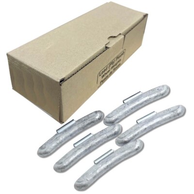 Passenger Car Steel Rim Clip on Wheel Weights 2.50 Oz REG P Style Lead ...