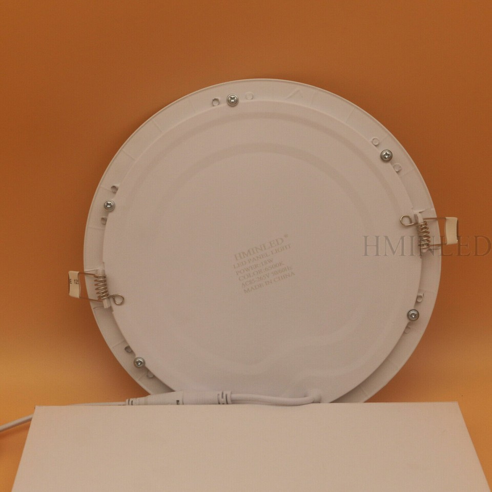 8inch 18w LED Recessed Round Ceiling Panel Light Cool White 6500K for ...