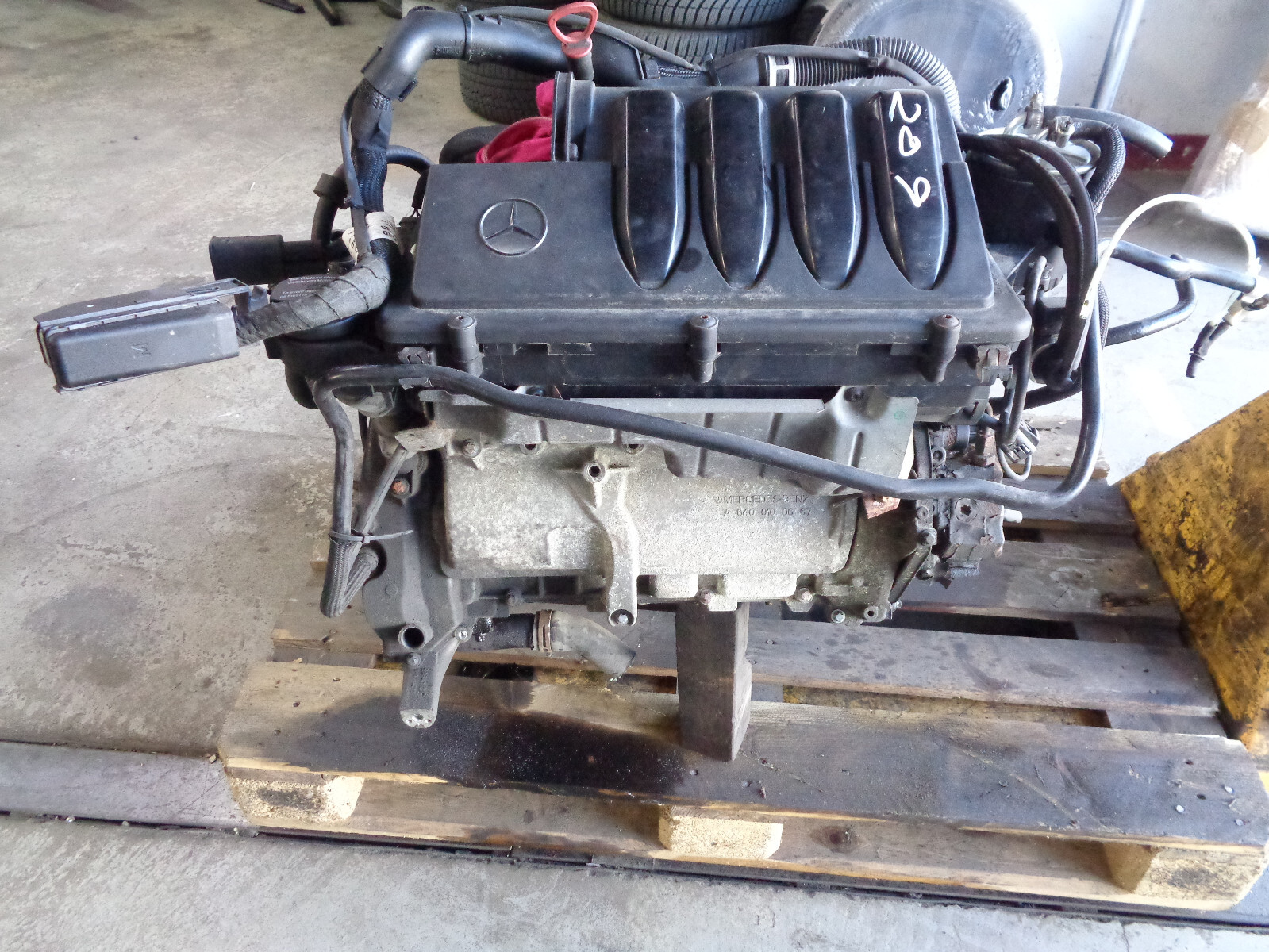 Mercedes A-Klasse W169 80KW 180 CDI Motor Diesel Motorcode OM640.940 | eBay