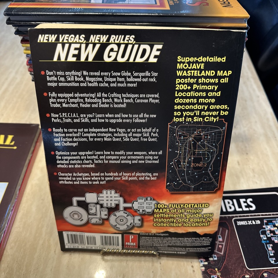 Fallout: New Vegas Official Strategy Guide(Prima, 2010) w/Map | eBay