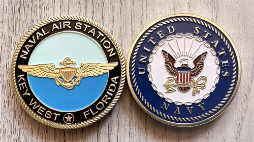 NAS NAVY NAVAL AIR STATION KEY WEST FLORIDA CHALLENGE COIN | eBay