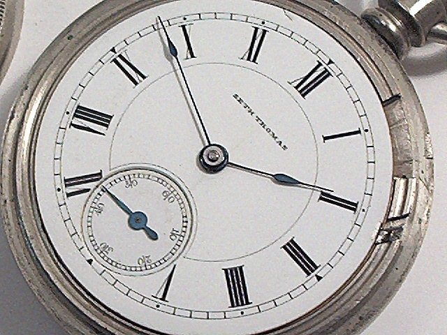 1886 SETH THOMAS MODEL 1 11J 18S - A.S. BLEYER (CENTRAL CITY NEB ...