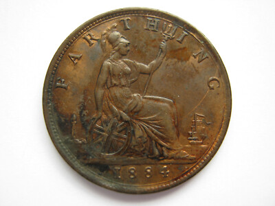 1884 Farthing NEF | eBay UK