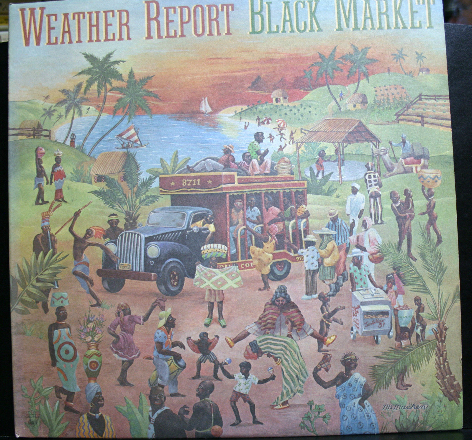 VINYL RECORD ALBUM WEATHER REPORT BLACK MARKET | eBay