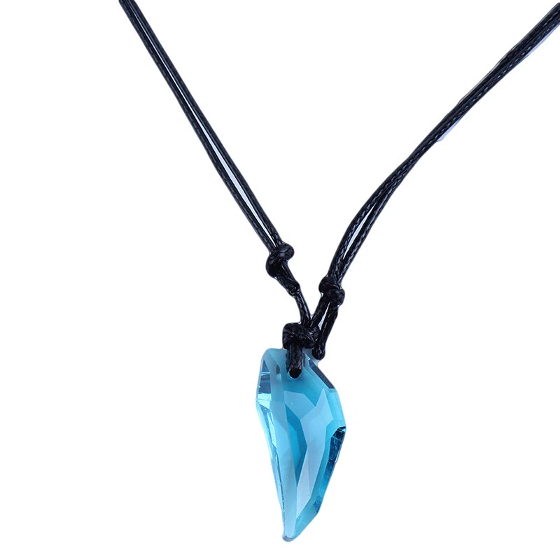 RWBY Blue Dust Crystal Necklace Hot Topic