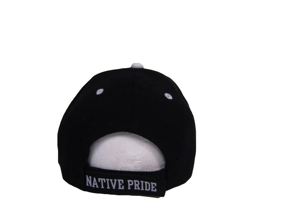 Native American Pride Indian Wolf Dreamcatcher Black Cap Hat | eBay
