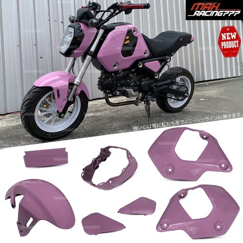 7PC BODY PASTEL PINK PANELS FRAME BODY FIT FOR HONDA NEW MSX GROM 125 ...