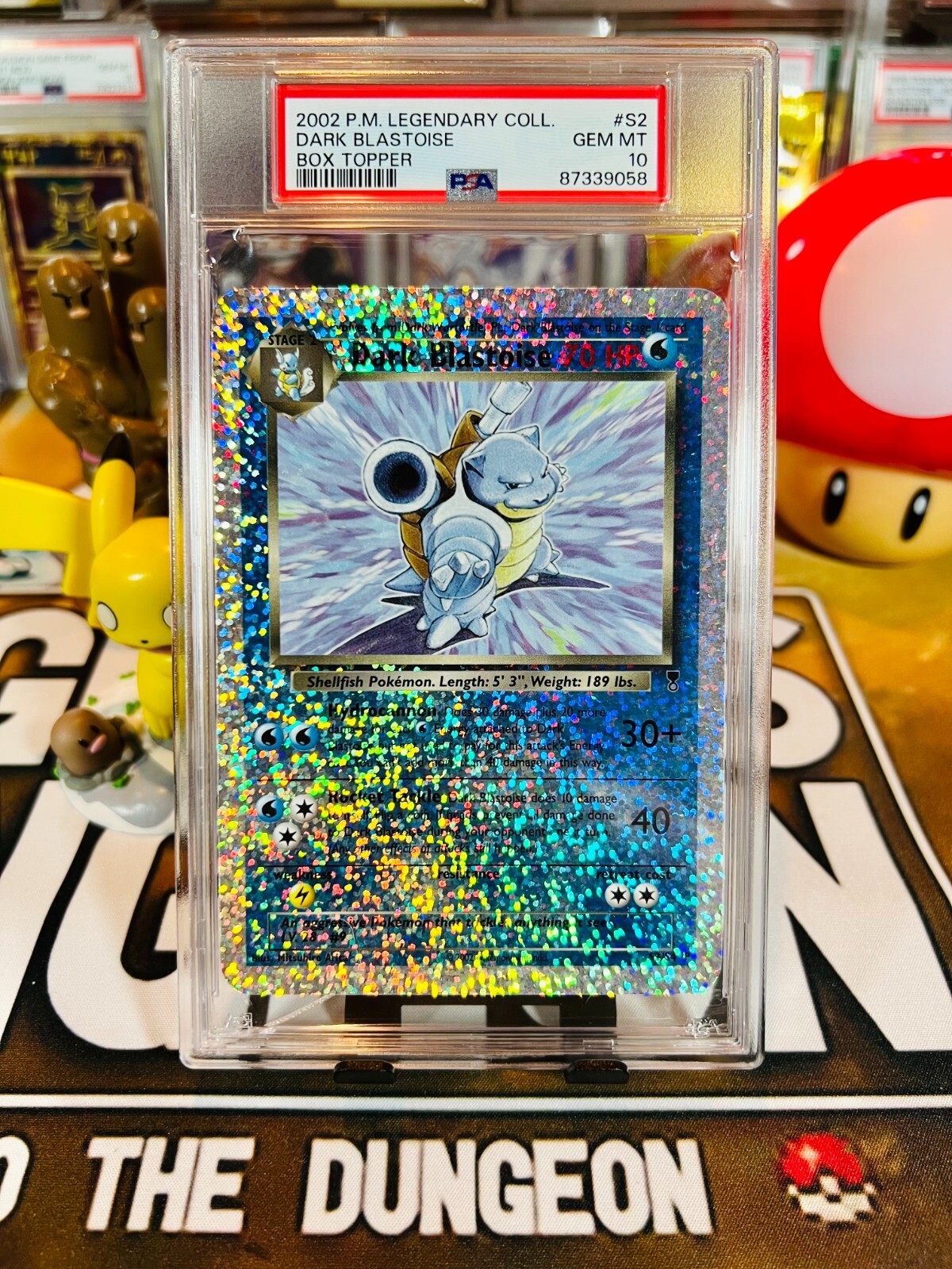 PSA 10 Dark Blastoise Legendary Collection Box Topper 2002 | eBay